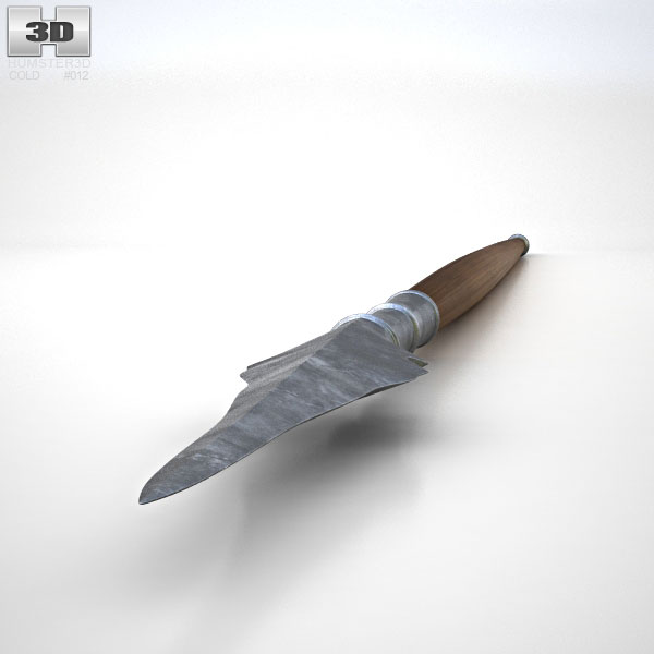 Verutum 3D model - Download Bladed Weapon on 3DModels.org