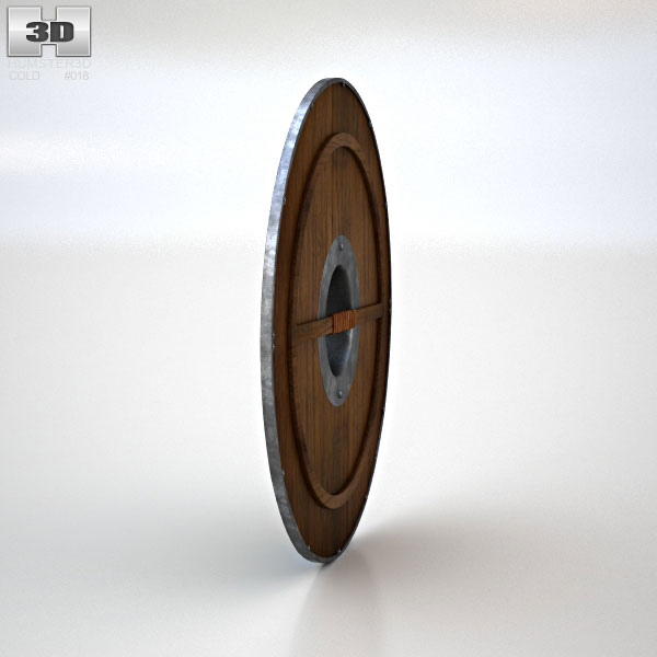 Parma escudo Modelo 3D - Descargar Bladed Weapon on 3DModels.org