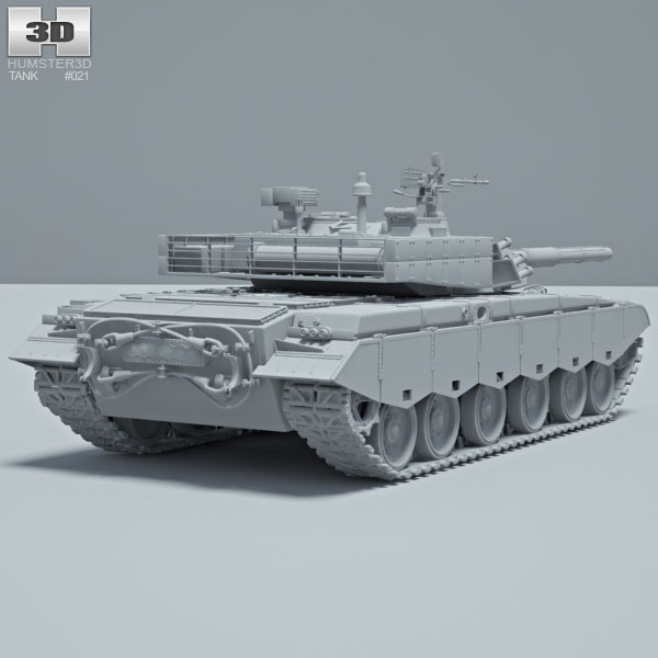 Type 99 Tank 3D model - Download Tank on 3DModels.org