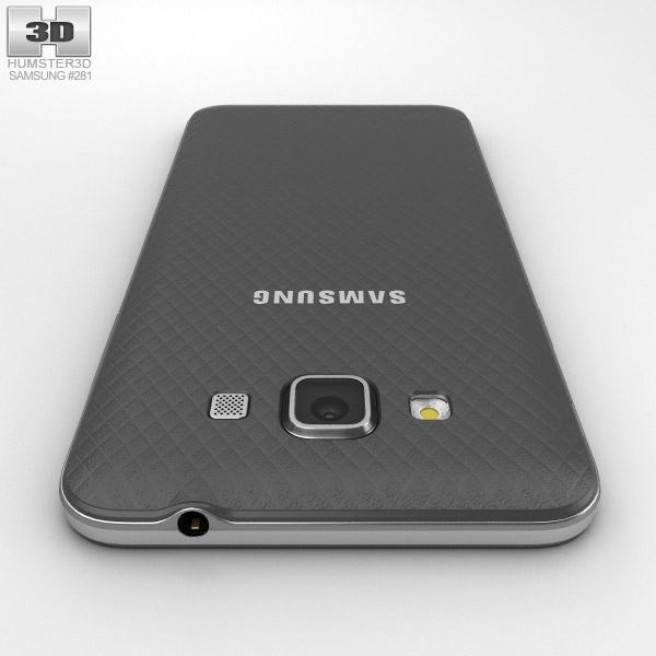 Samsung Galaxy Grand Max Black 3D model - Download Phones on 3DModels.org