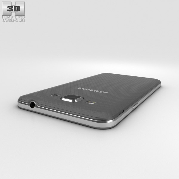 Samsung Galaxy Grand Max Black 3D model - Download Phones on 3DModels.org