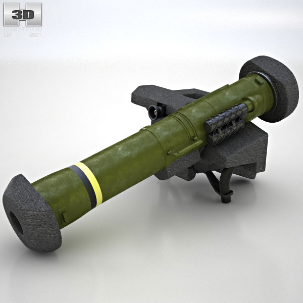 FGM-148 Javelin 3D model - Download Rocket Launcher on 3DModels.org