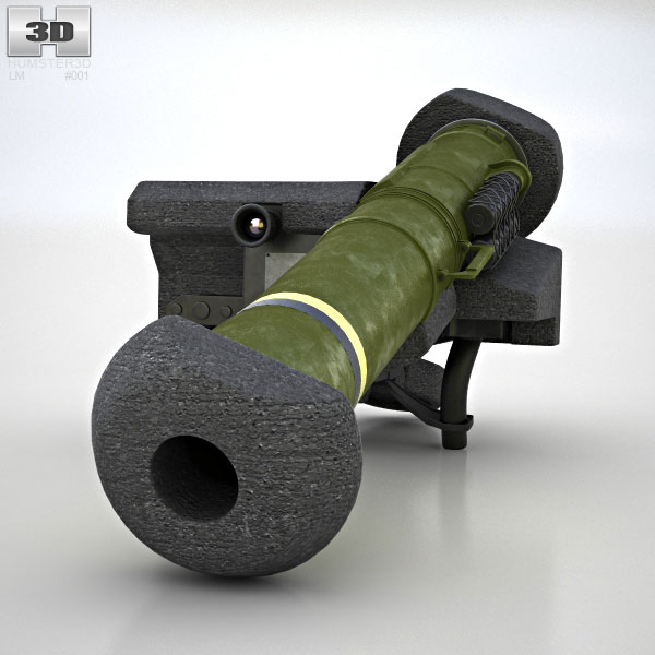 FGM-148 Javelin 3D model - Download Rocket Launcher on 3DModels.org
