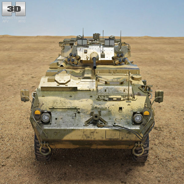 LAV III 3D model - Download Fighting Vehicle on 3DModels.org