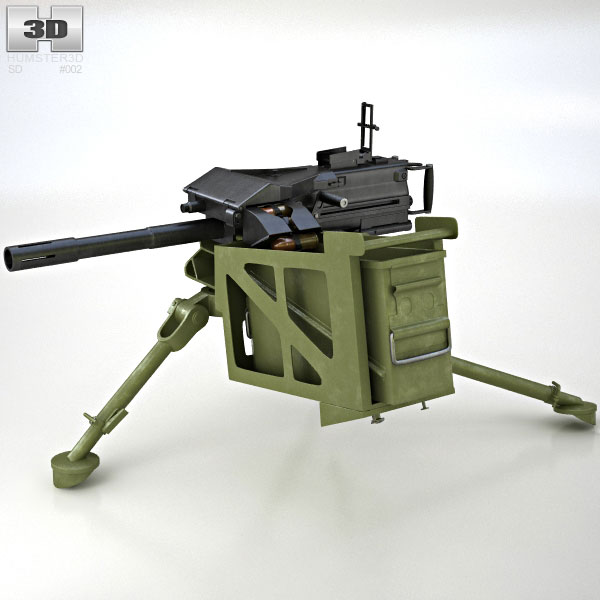 Mk 19 grenade launcher 3D model - Download Rocket Launcher on 3DModels.org