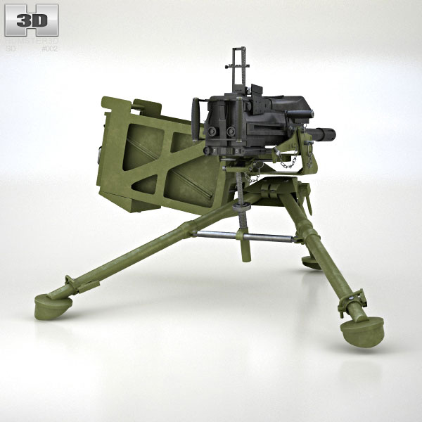 Mk 19 grenade launcher 3D model - Download Rocket Launcher on 3DModels.org