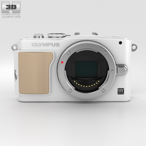 Olympus PEN E-PL5 White 3D model - Download Photo camera on 3DModels.org