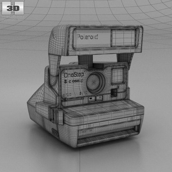 Polaroid OneStep 600 3D model - Download Photo camera on 3DModels.org
