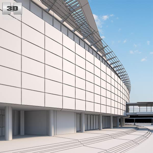 Camp Nou 3D model - Download Stadium on 3DModels.org
