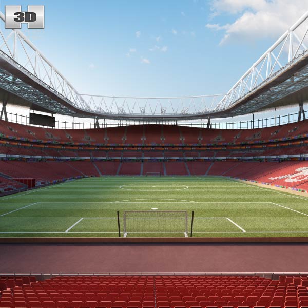 Emirates Stadium 3D model - Download Stadium on 3DModels.org