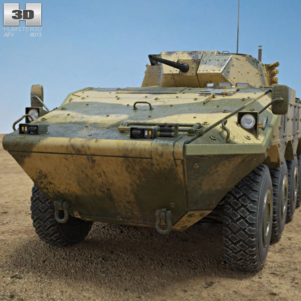 Freccia IFV 3D model - Download Fighting Vehicle on 3DModels.org