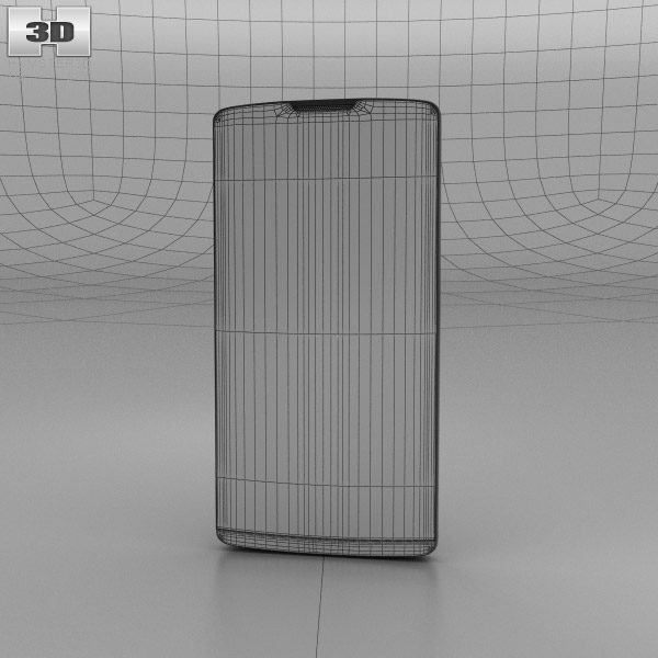 LG Leon White 3D 모델 - 다운로드 전화 on 3DModels.org