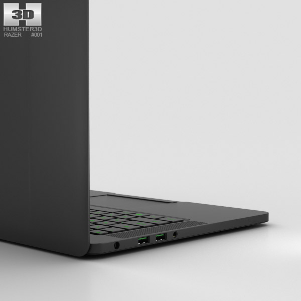 Razer Blade 3D model - Download Laptop on 3DModels.org