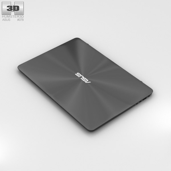 Asus Zenbook UX305 Obsidian Stone 3D model - Download Laptop on ...