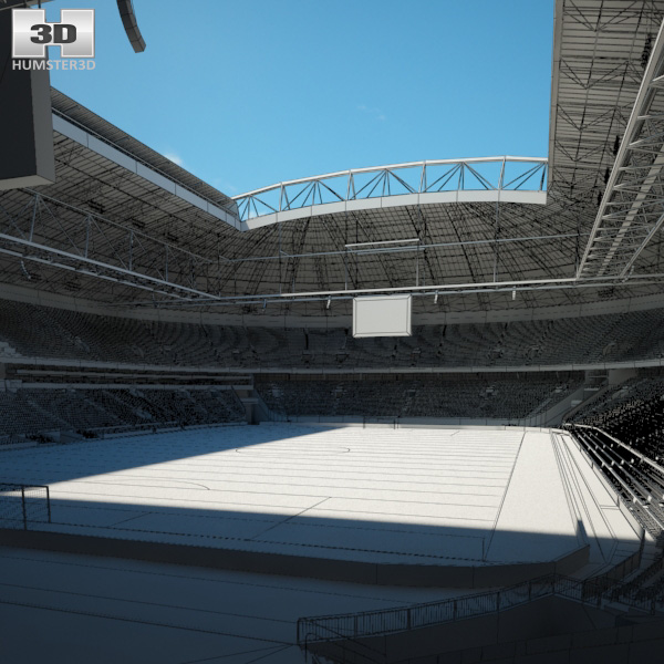 Amsterdam Arena 3D model - Download Stadium on 3DModels.org