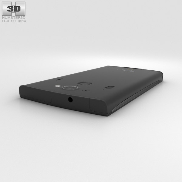 Fujitsu Arrows A 202F Black 3D model - Download Phones on 3DModels.org
