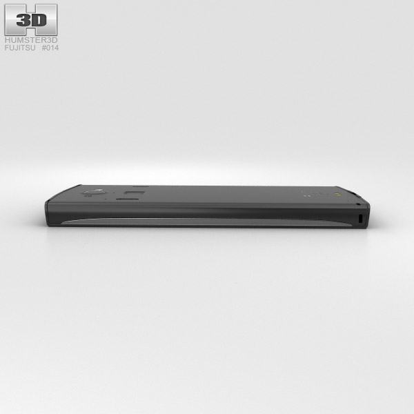 Fujitsu Arrows A 202F Black 3D model - Download Phones on 3DModels.org
