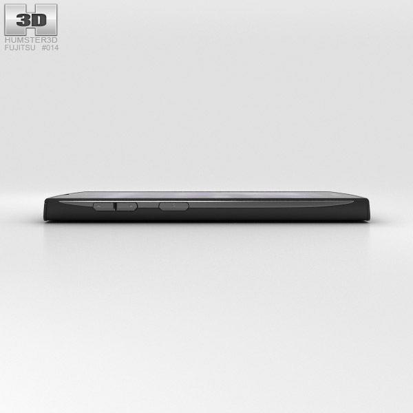 Fujitsu Arrows A 202F Black 3D model - Download Phones on 3DModels.org