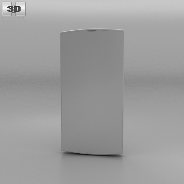 Fujitsu Arrows A 202F Black 3D model - Download Phones on 3DModels.org