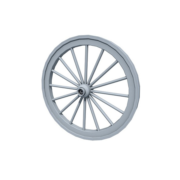 Carriage Wheel Download Free 3D models