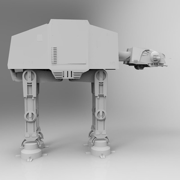 At-At Walker Star Wars Download Free 3D models