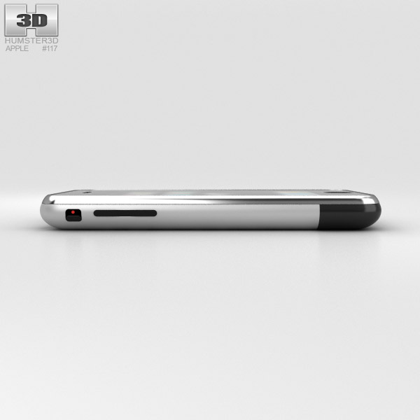 Apple iPhone (1st gen) Black 3D model - Download Phones on 3DModels.org