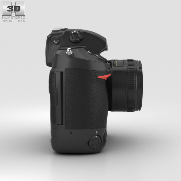Cámara Profesional Nikon D3S Modelo 3D - Descargar Cámara fotográfica ...