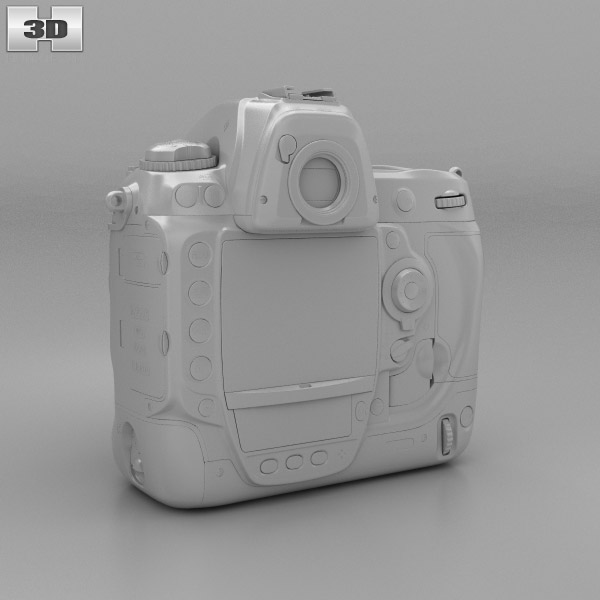 Cámara Profesional Nikon D3S Modelo 3D - Descargar Cámara fotográfica ...