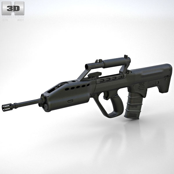 SAR 21 3D model - Download Assault rifle on 3DModels.org