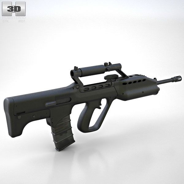 SAR 21 3D model - Download Assault rifle on 3DModels.org