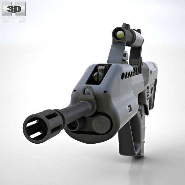 SAR 21 3D model - Download Assault rifle on 3DModels.org