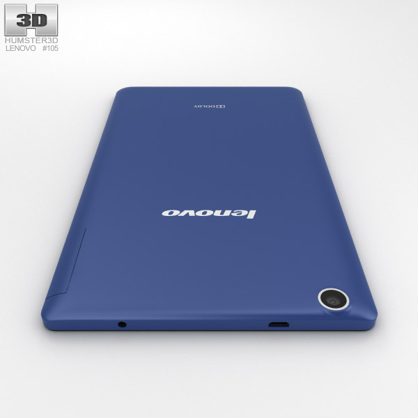 Lenovo Tab 2 A8 Midnight Blue 3D model - Download Tablet on 3DModels.org