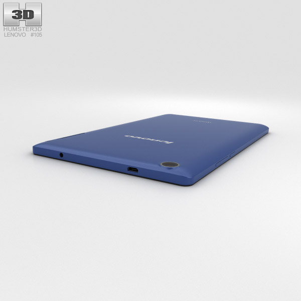 Lenovo Tab 2 A8 Midnight Blue 3D model - Download Tablet on 3DModels.org