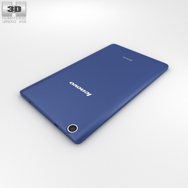 Lenovo Tab 2 A8 Midnight Blue 3D model - Download Tablet on 3DModels.org