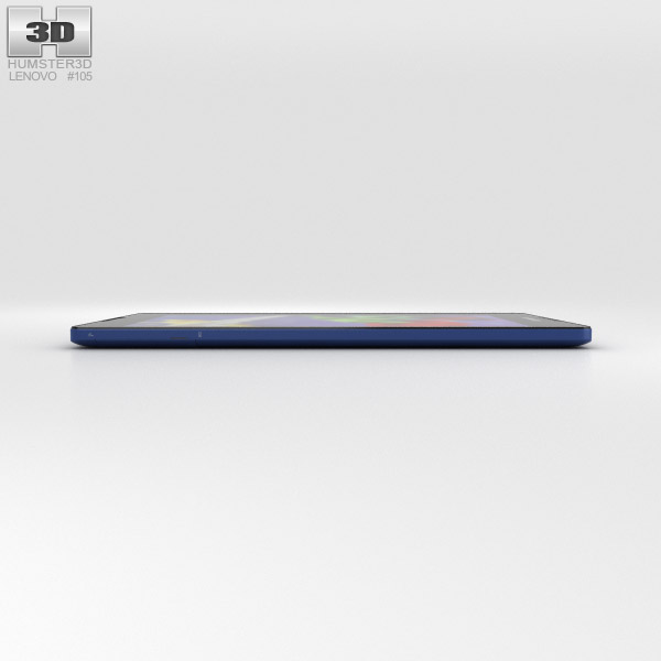 Lenovo Tab 2 A8 Midnight Blue 3D model - Download Tablet on 3DModels.org