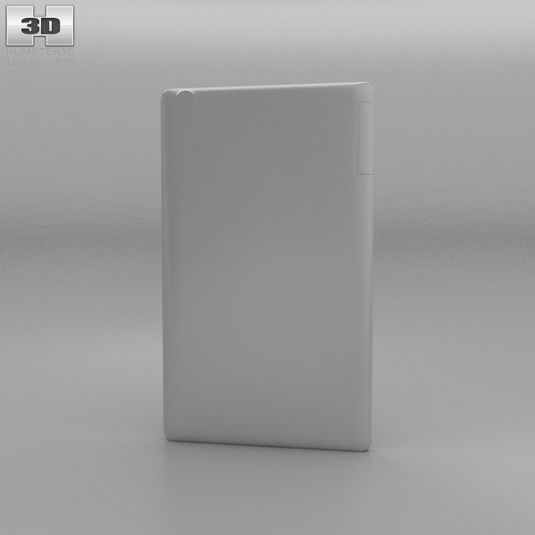 Lenovo Tab 2 A8 Midnight Blue 3D model - Download Tablet on 3DModels.org