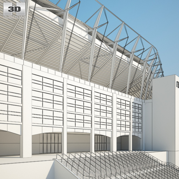 Lincoln Financial Field 3D model - Download Stadium on 3DModels.org