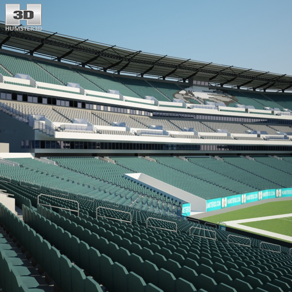 Lincoln Financial Field 3D model - Download Stadium on 3DModels.org