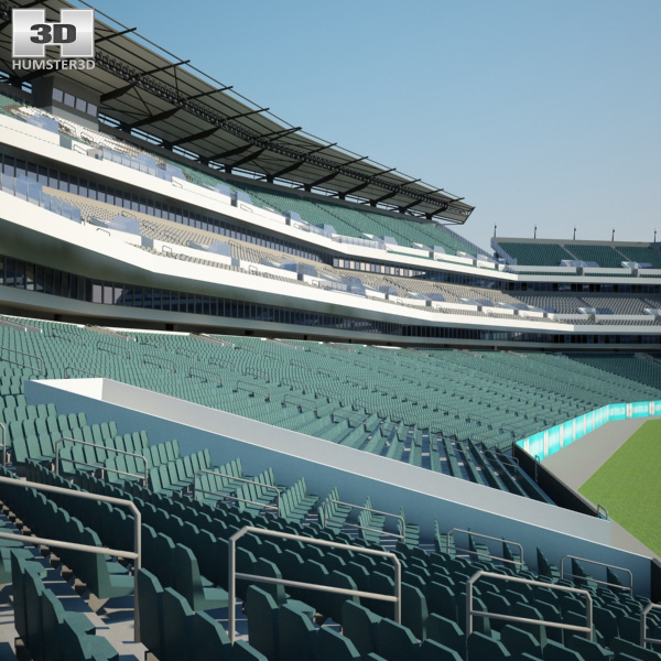 Lincoln Financial Field 3D model - Download Stadium on 3DModels.org