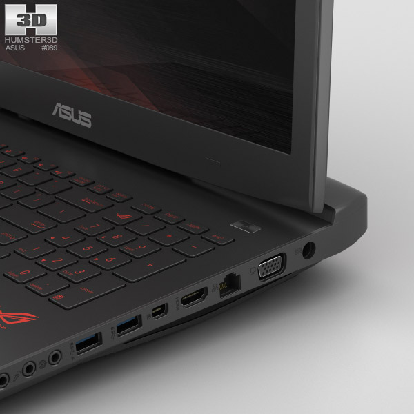 Portátil de Juegos Asus ROG G751JT Modelo 3D - Descargar Ordenador ...