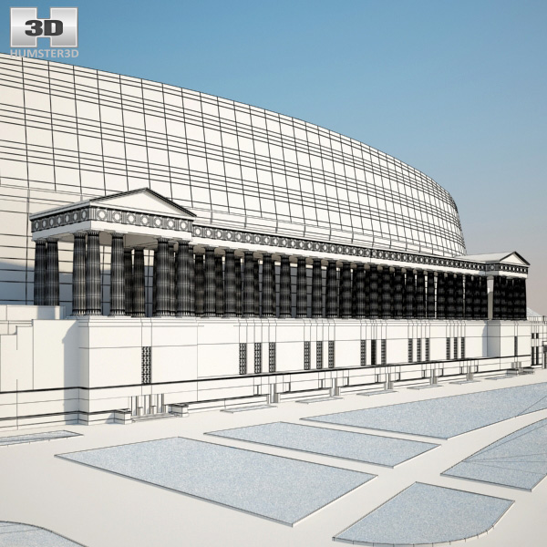 Estadio Soldier Field en Chicago Modelo 3D - Descargar Estadio ...