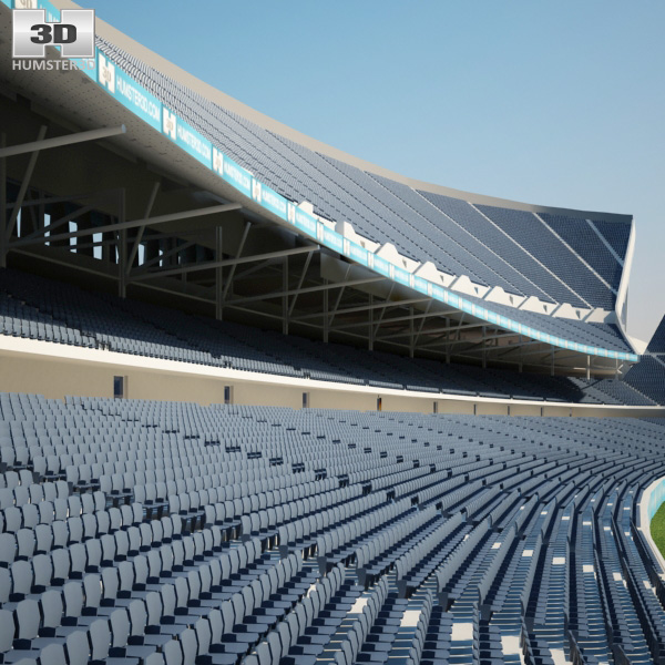 Soldier Field 3D model - Download Stadium on 3DModels.org