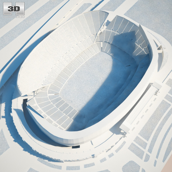 Estadio Soldier Field en Chicago Modelo 3D - Descargar Estadio ...