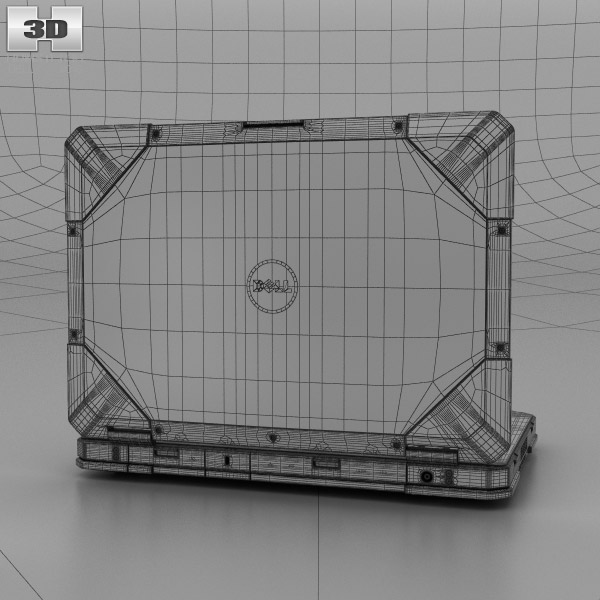 Dell Latitude 14 Rugged Laptop 3D model - Download Laptop on 3DModels.org