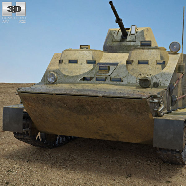 OT-62 TOPAS Vehículo Blindado Anfibio Modelo 3D - Descargar Vehículo de ...