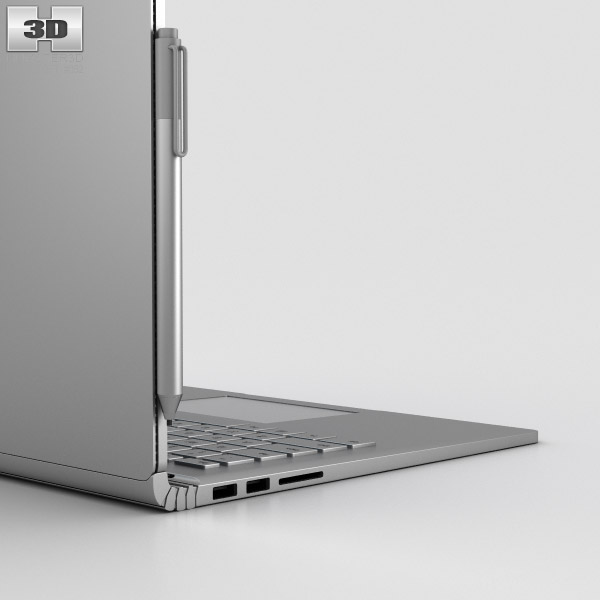 Microsoft Surface Book 3D model - Download Tablet on 3DModels.org