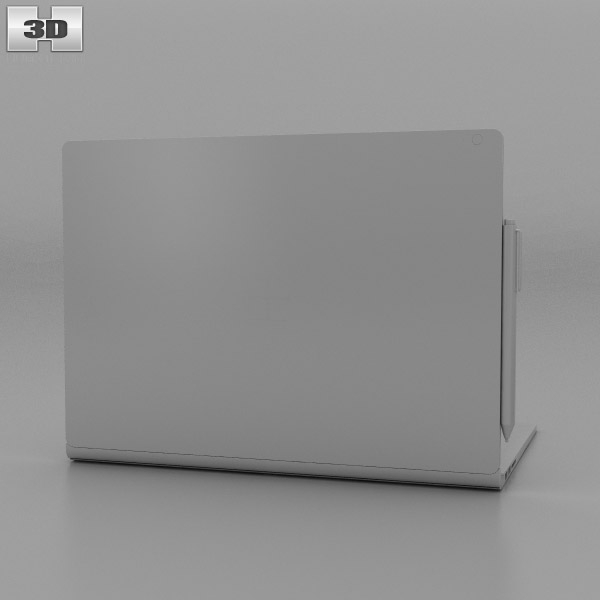 Microsoft Surface Book 3D model - Download Tablet on 3DModels.org