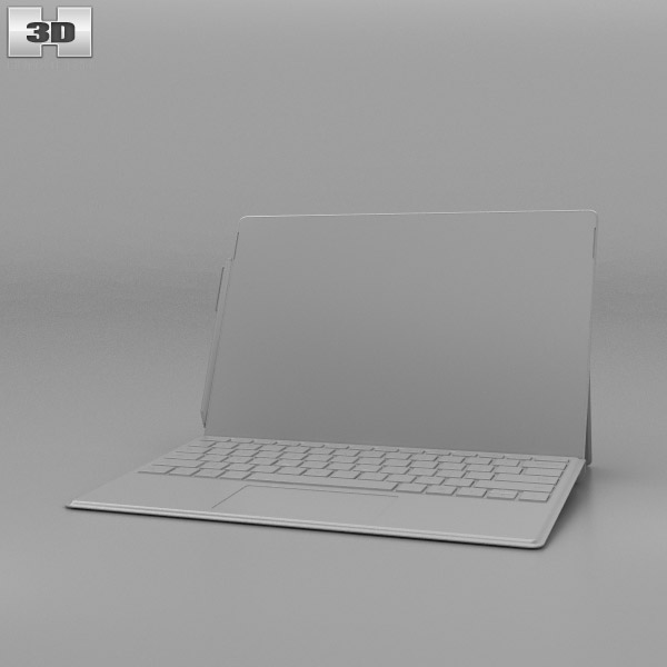 Microsoft Surface Pro 4 Negro Modelo 3D - Descargar Tableta on 3DModels.org