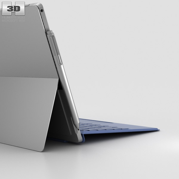 Microsoft Surface Pro 4 Azul Modelo 3D - Descargar Tableta on 3DModels.org