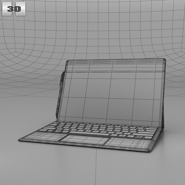 Microsoft Surface Pro 4 Azul Brillante Modelo 3D - Descargar Tableta on ...